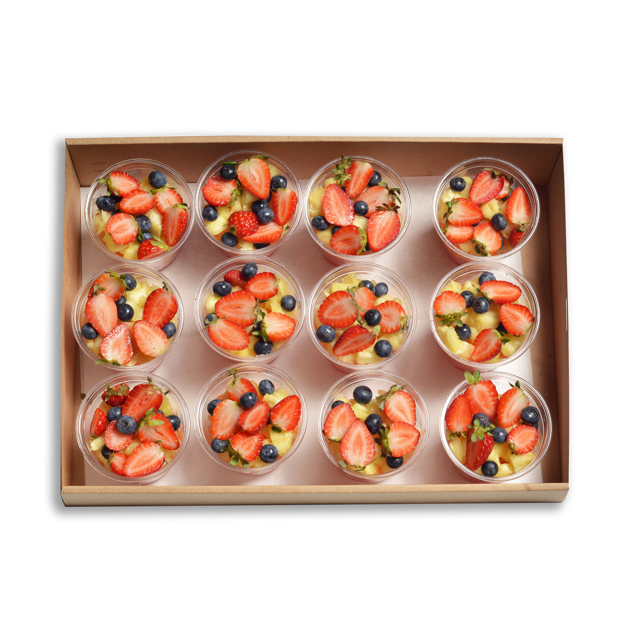 Fresh Fruit Pots Platter – The Catering Club