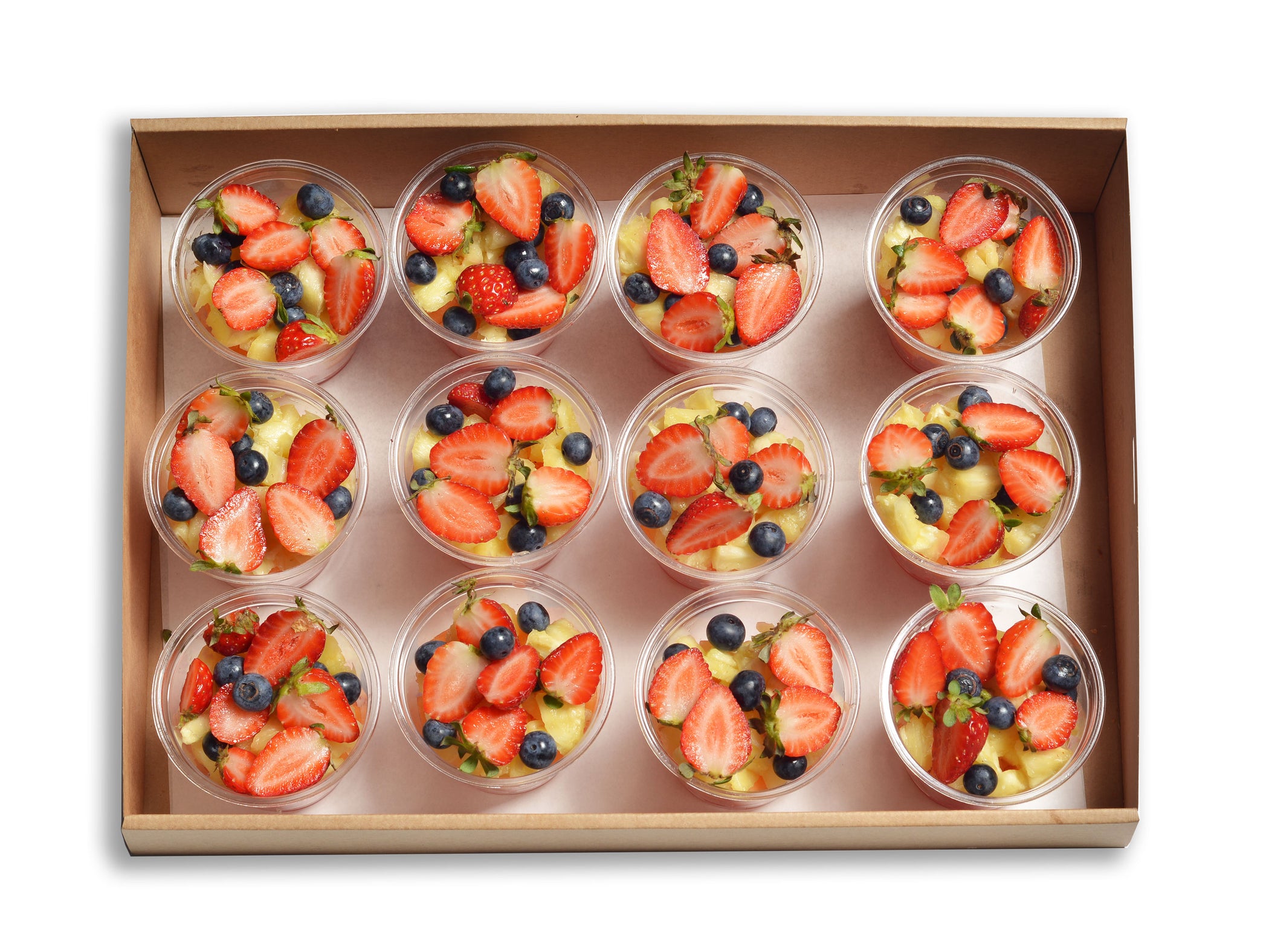 Fresh Fruit Pots Platter – The Catering Club